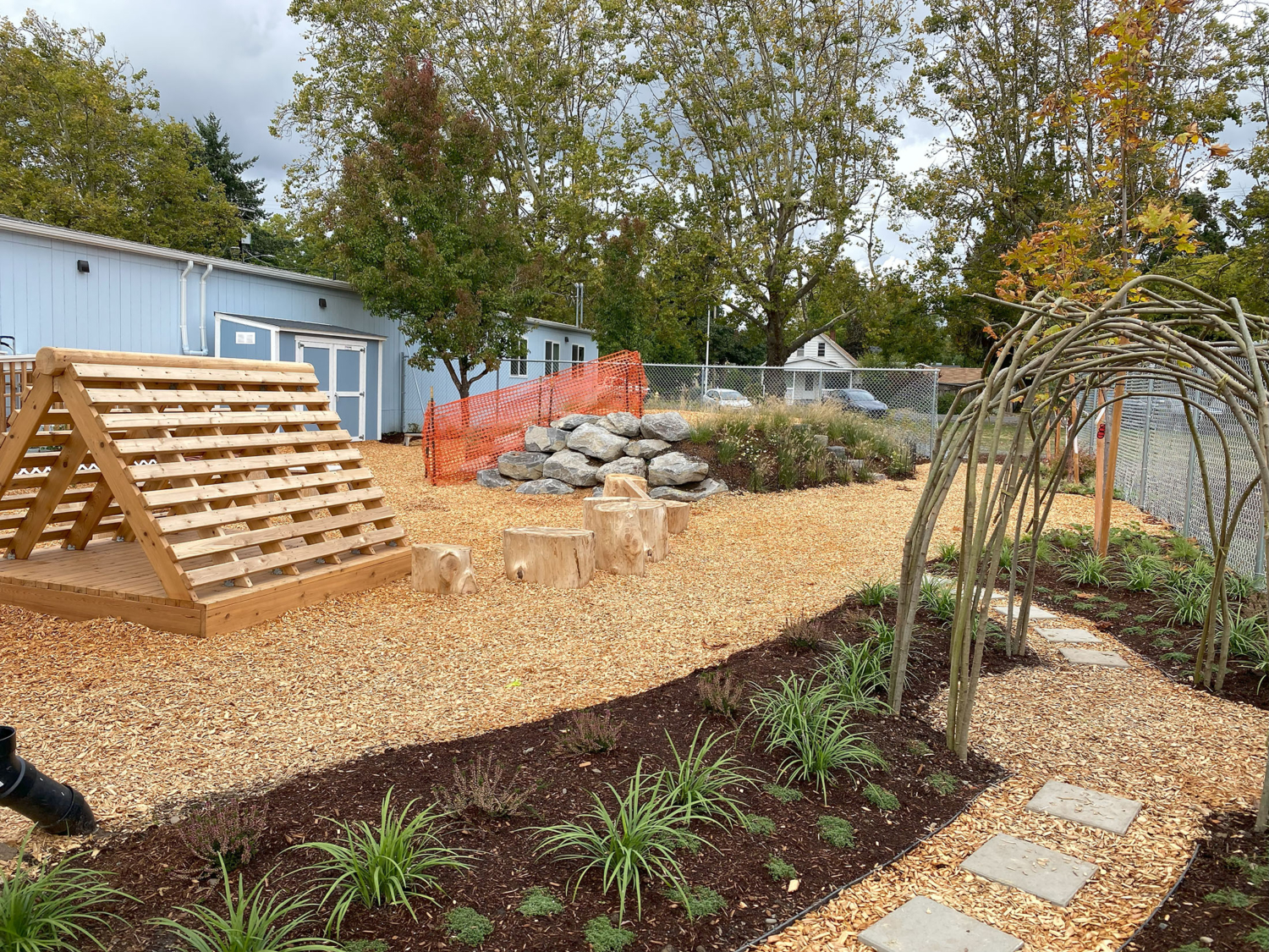 Newberg Relief Nursery Natural Playground - Learning Landscapes Design